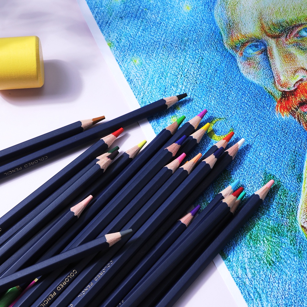 Finenolo by Deli Color Pencil 24/36/48/72 pcs/Box Artist Painting ...