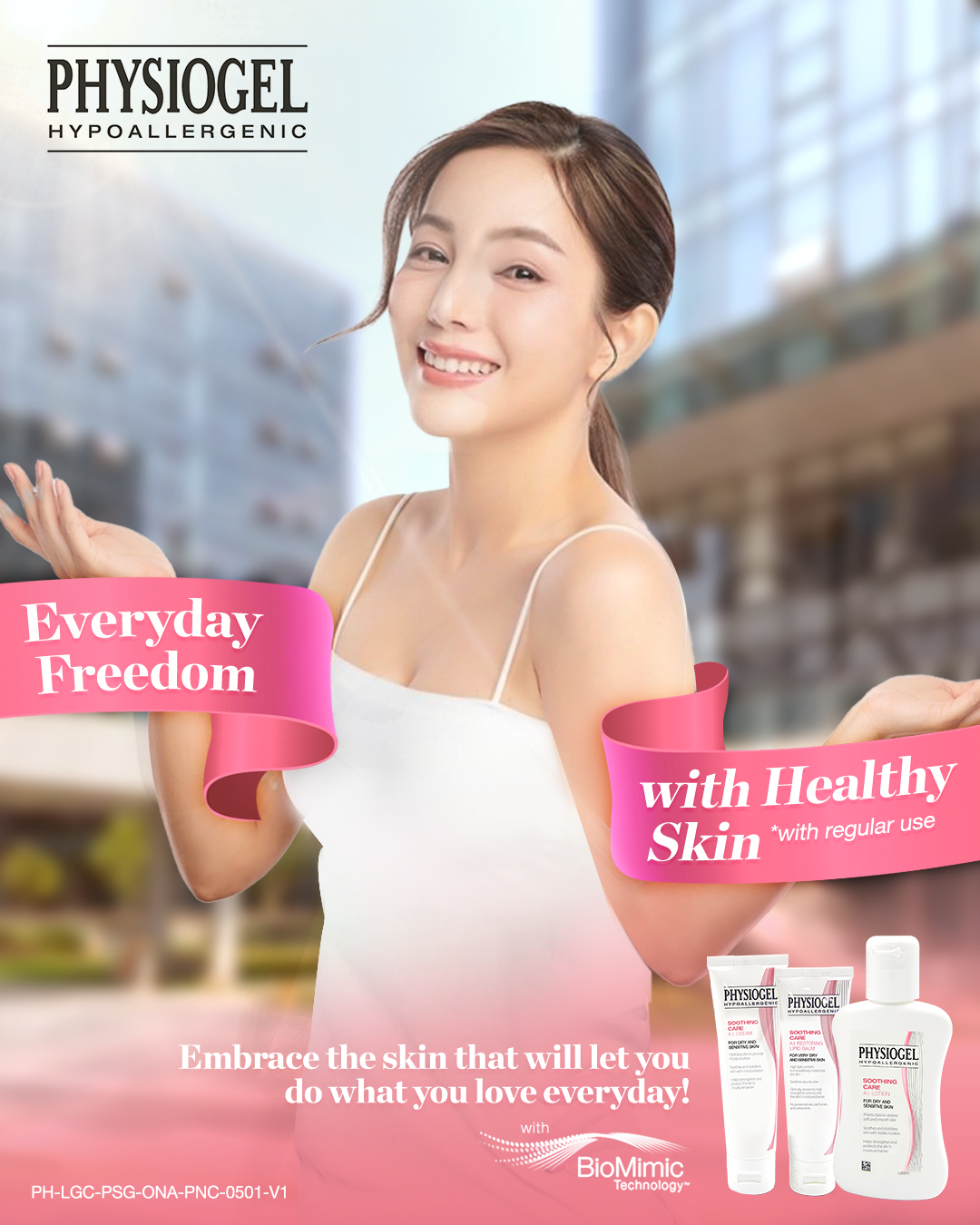 Physiogel Hypoallergenic SOOTHING CARE AI Body Lotion - 100ml with Physiogel DMT Cream - 75ml ...