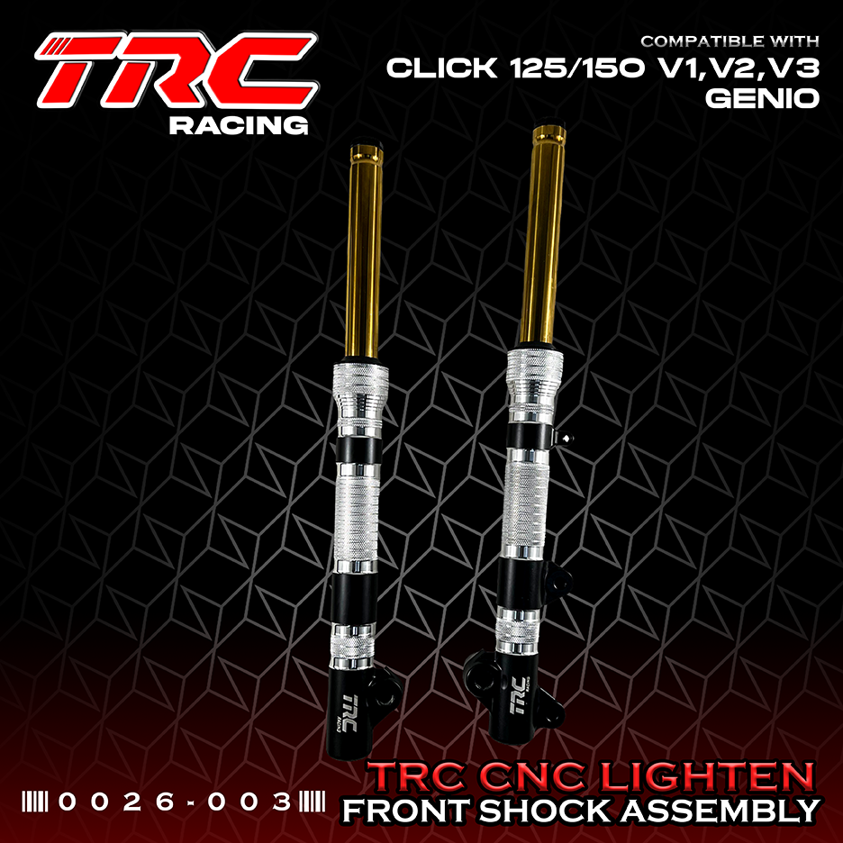 TRC RACING LIGHTEN FRONT SHOCK ASSEMBLY for CLICK 125 150/Beat FI 0026-003 | Shopee Philippines