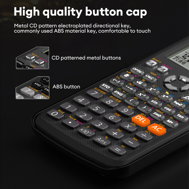 Deli Multifunctional Scientific Calculator Staionery School Supplies ...