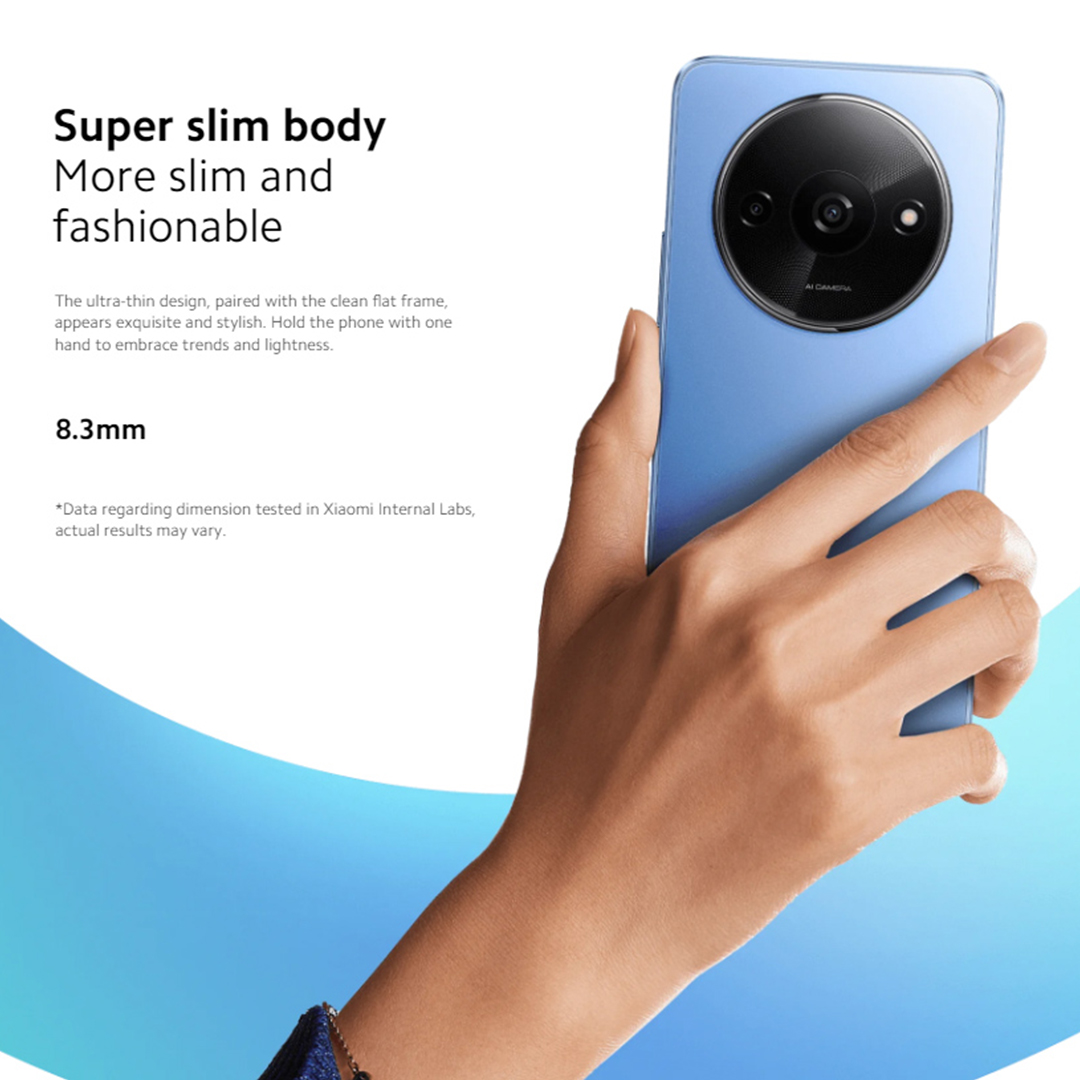 Xiaomi Redmi A3 Smartphone | 3GB+64GB / 4GB+128GB | Helio G36 Processor ...
