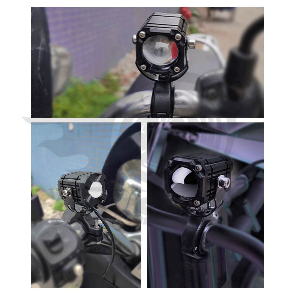 Hotspeed Mini Driving Light Flash 5 Mode Led Lights For Motorcycle