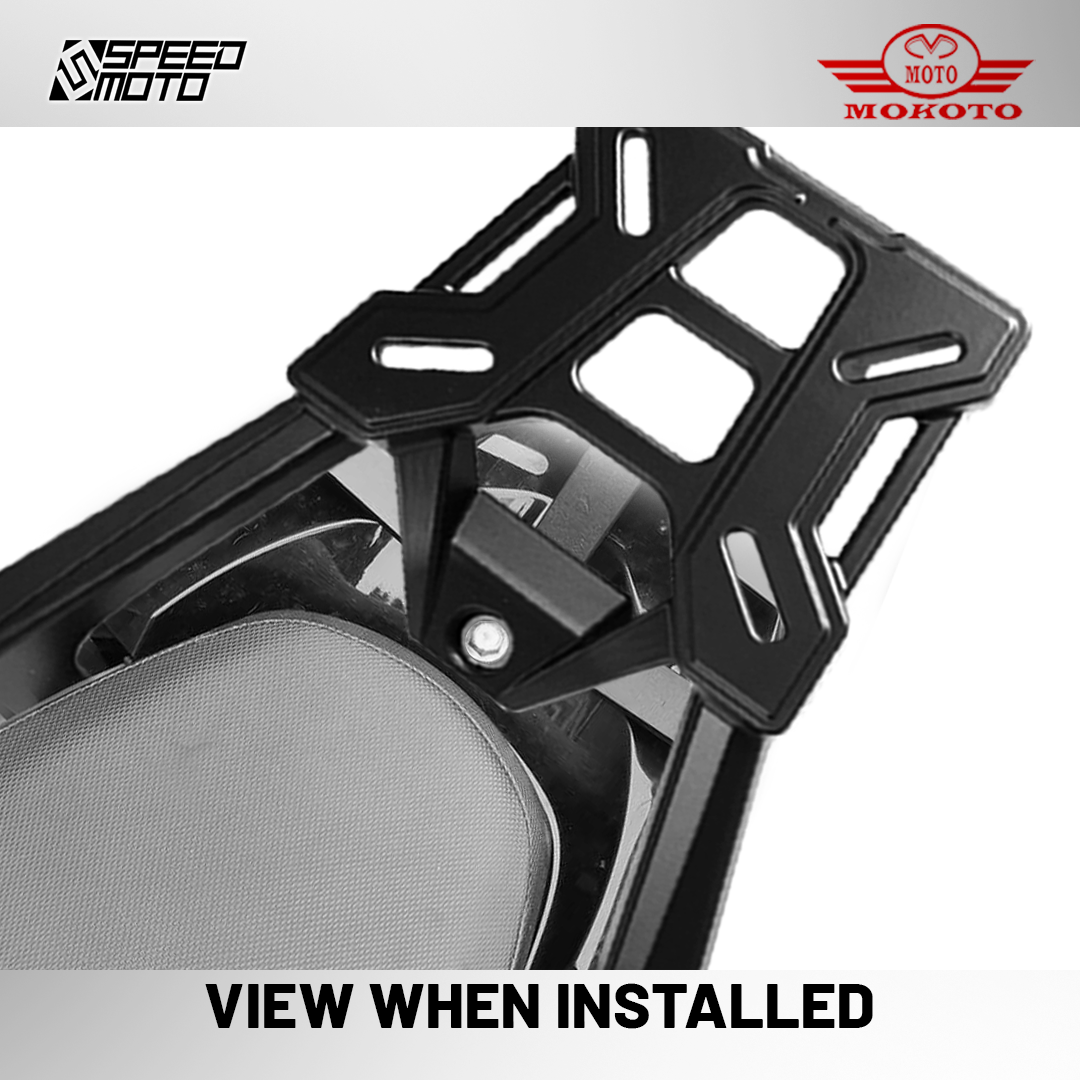 CLICK 160 RAVEN EMPIRE TOP BOX BRACKET HEAVY DUTY ALLOY REAR GRAB BAR ...