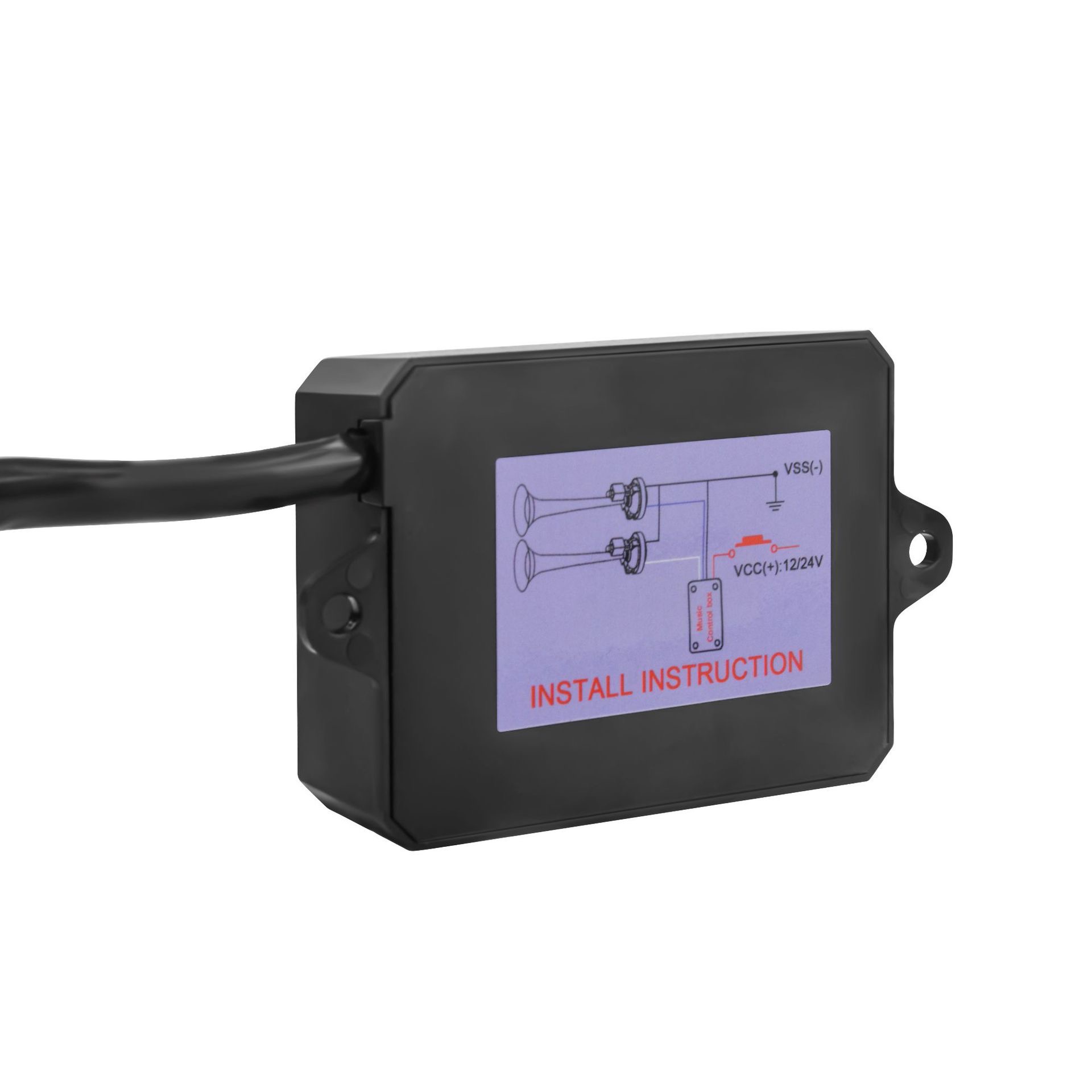 12v24v Universal Nhay 3+Pro Music For Horn Relay Car Motor Horn ...