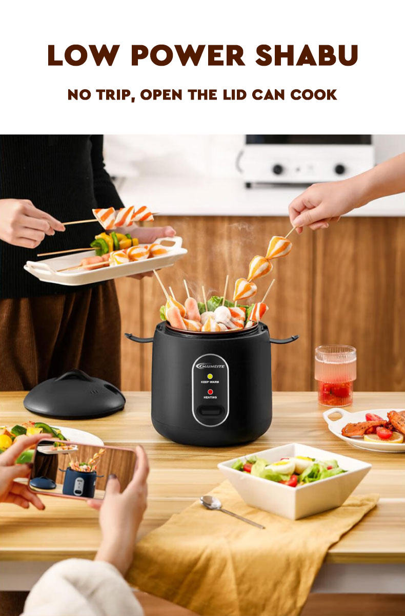 Maimeite Rice Cooker Small Non-Stick Inner Pot Multi-Function With ...