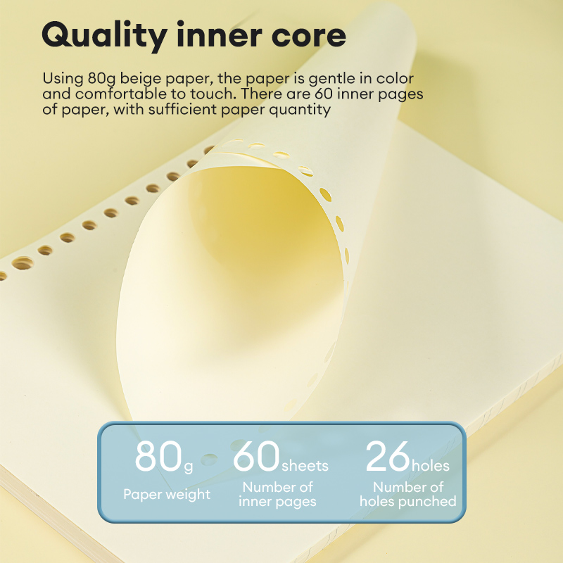 Deli A5/B5/A4 Binder Coil Notebook 60sheets Loose-Leaf Refill Notebook EN020 EN021 | Shopee ...