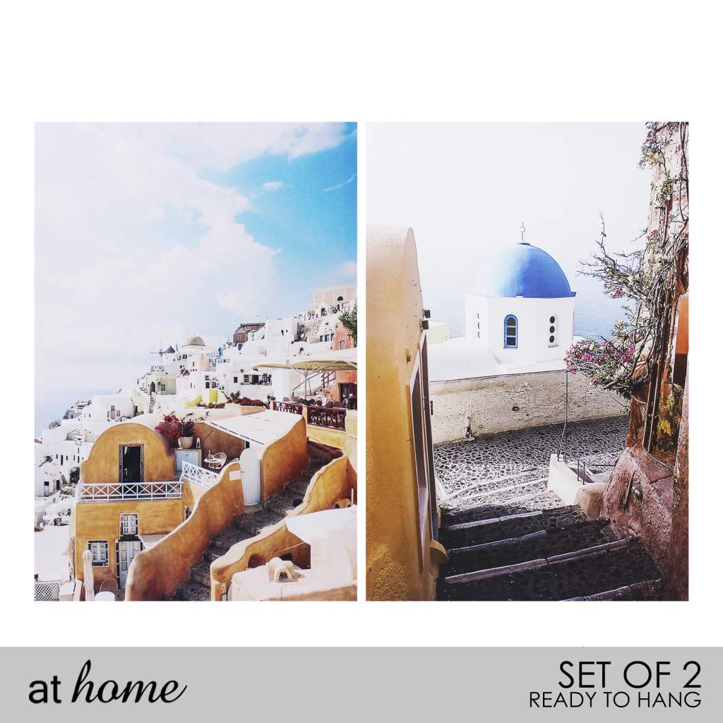 At Home Ready to Hang Canvas Set Frame - Joanne Wall Art Decor | Shopee ...