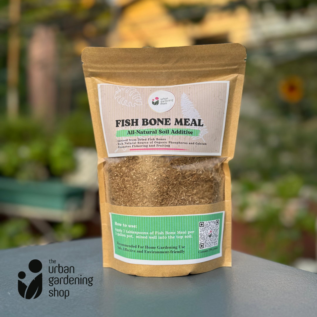 THE URBAN GARDENING SHOP Fish Bone Meal - All- Natural Soil Additive ...