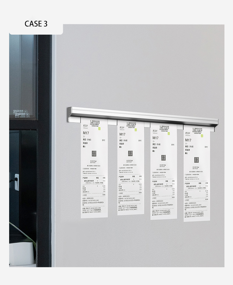 SVIAO High-end No Punching Stick Restaurant Kitchen Menu Clip Holder ...