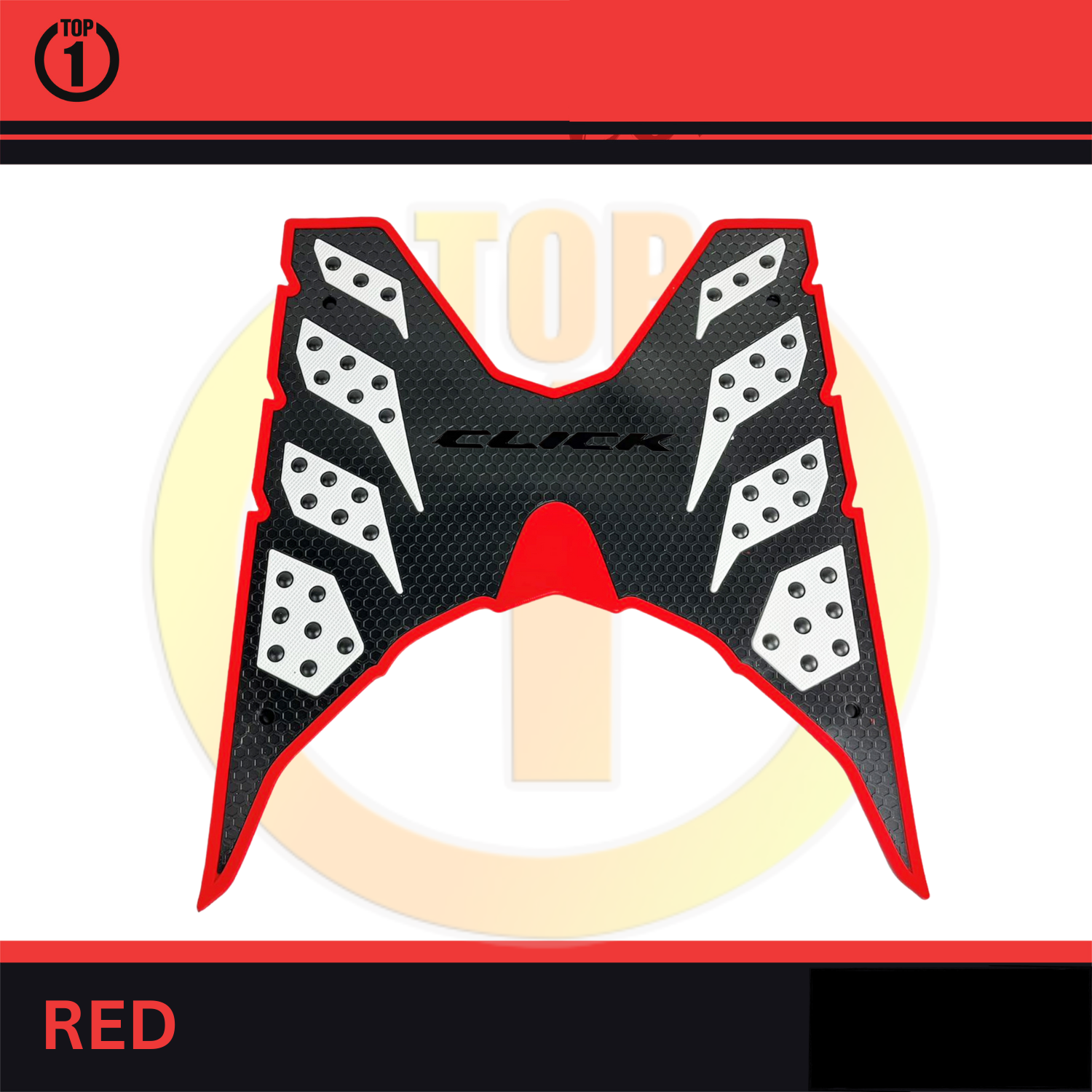 Top1 Motors Rubber Matting footboard For Honda Click 125i/150i ...