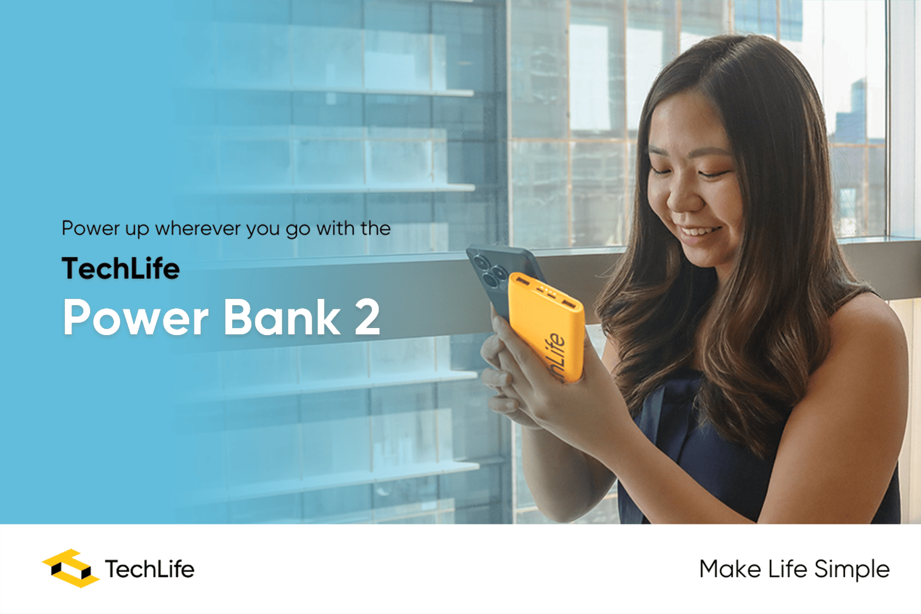 TechLife Power Bank 2 10,000mAh/20,000mAh | Type-C / Micro-USB | Two ...