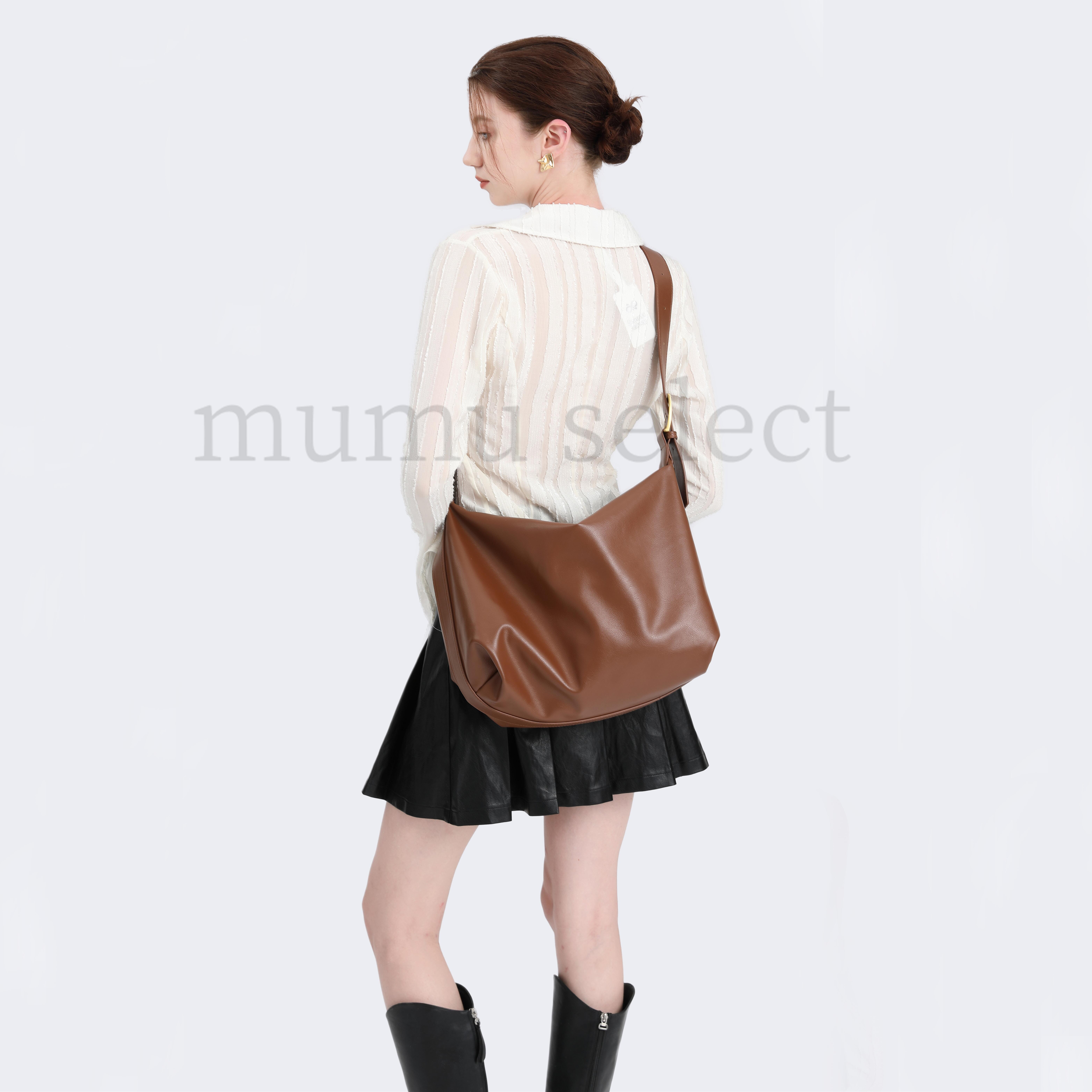 【Mumu Select】 M208 Women Large Version Of The Daily Bag Soft Collapse ...