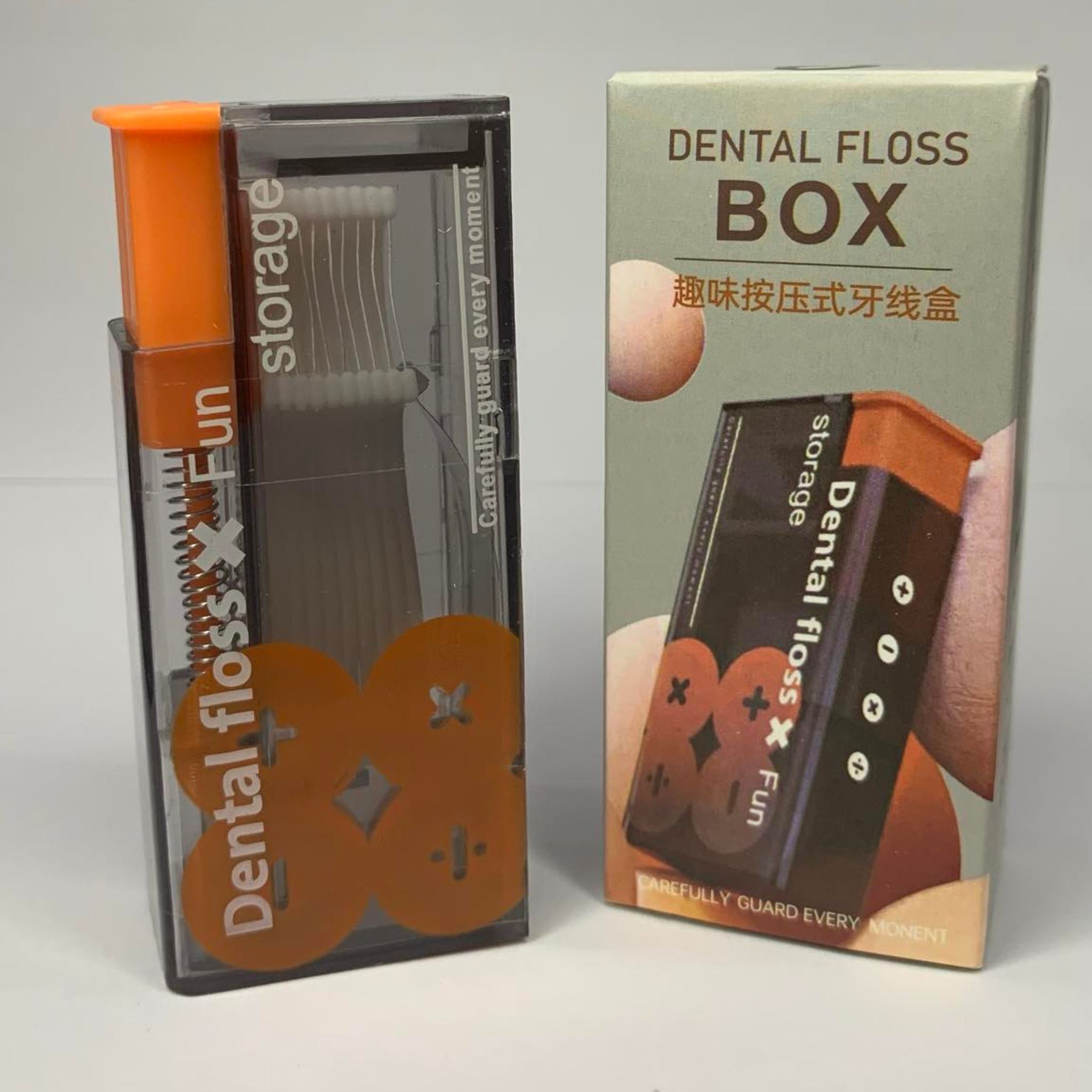 CB.PH Portable Dental Floss Box Automatically Pops Out Dental Floss ...