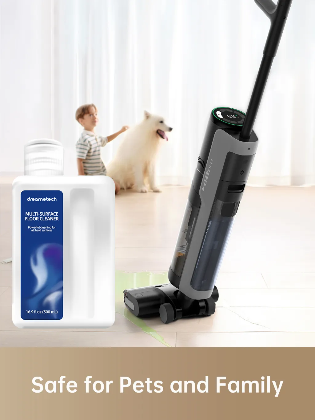 Dreame Floor Cleaning Detergent Multi-Surface Floor Cleaner Pet and Children Friendly Clean ...