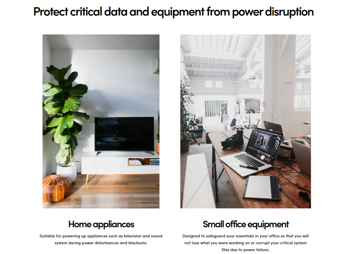 Prolink UPS with AVR Simulated Sine Wave Synology Supported PC, Router ...