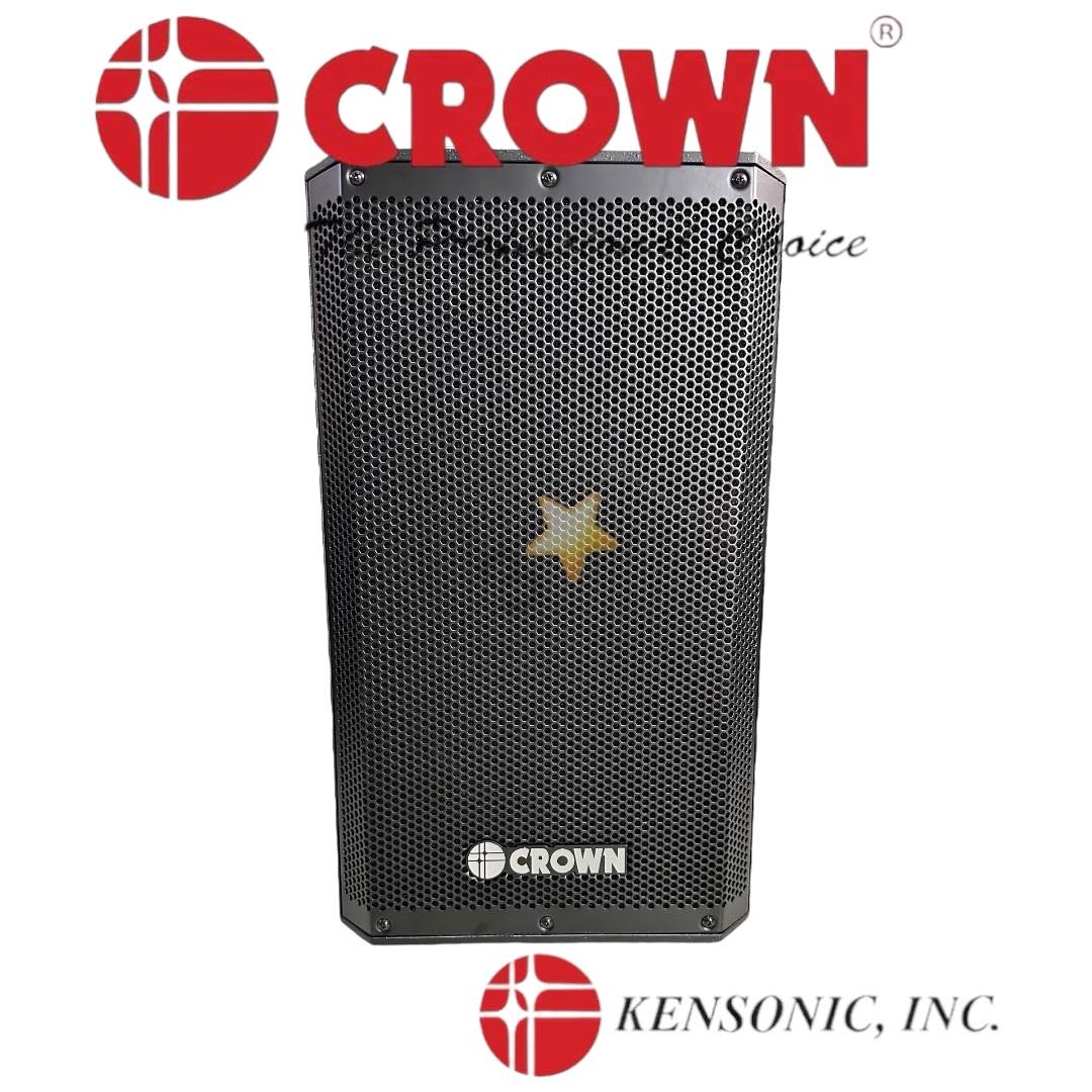 New 2025 Crown RCX-12 12 Inch Professional Baffle 1000 Watts PMPO PLX ...