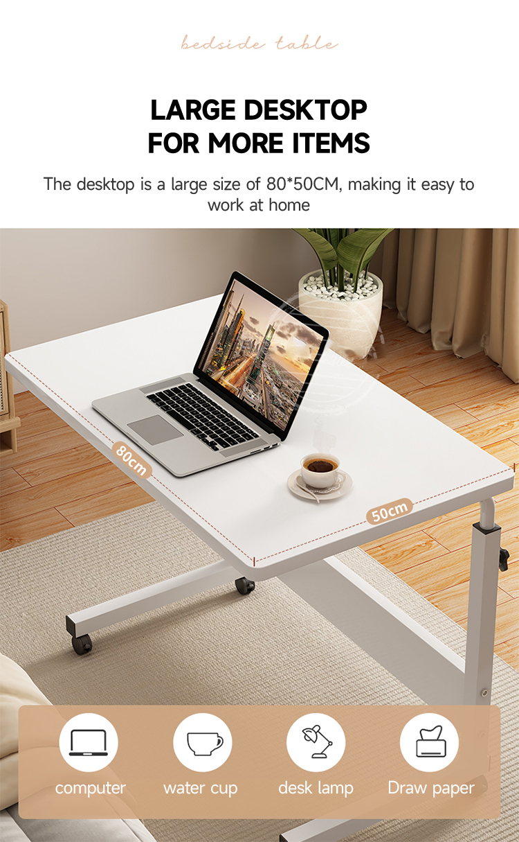 Evora Adjustable Table Portable Movable Computer Laptop Table Study ...