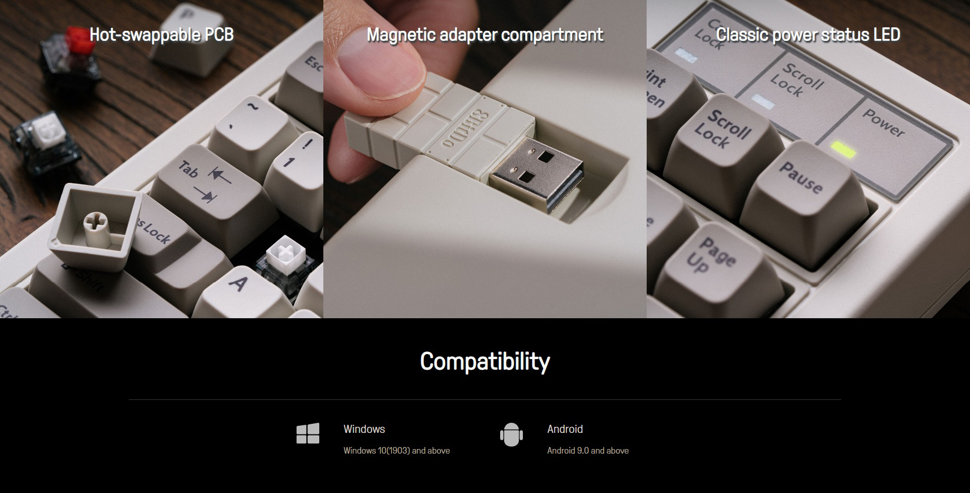 8Bitdo Retro Mechanical Keyboard M Edition (85HE) | Shopee Philippines