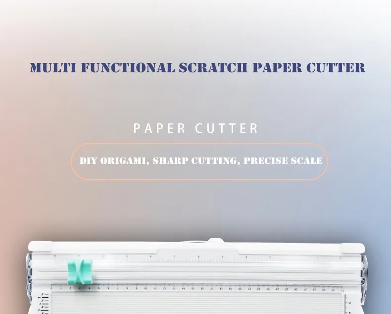 Craft Paper Cutter 12 Inch Cutting Length with Scoring Board 2 in1 ...