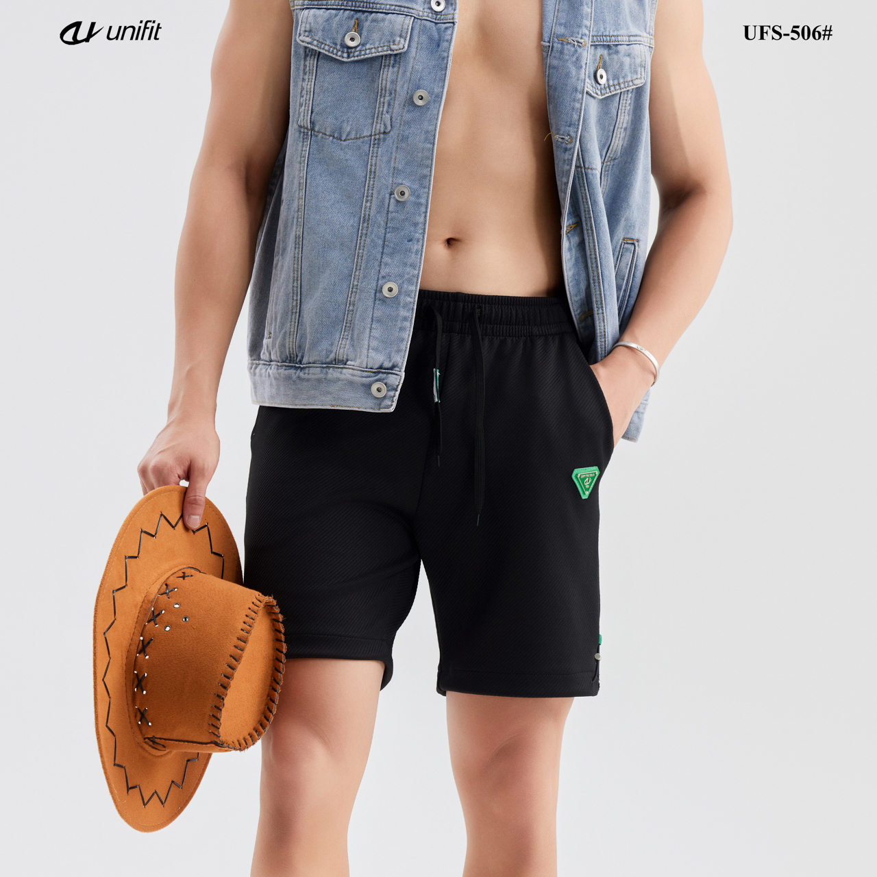 UNIFIT Men's Summer Twill Sweat Shorts - Above The Knee, Casual ...