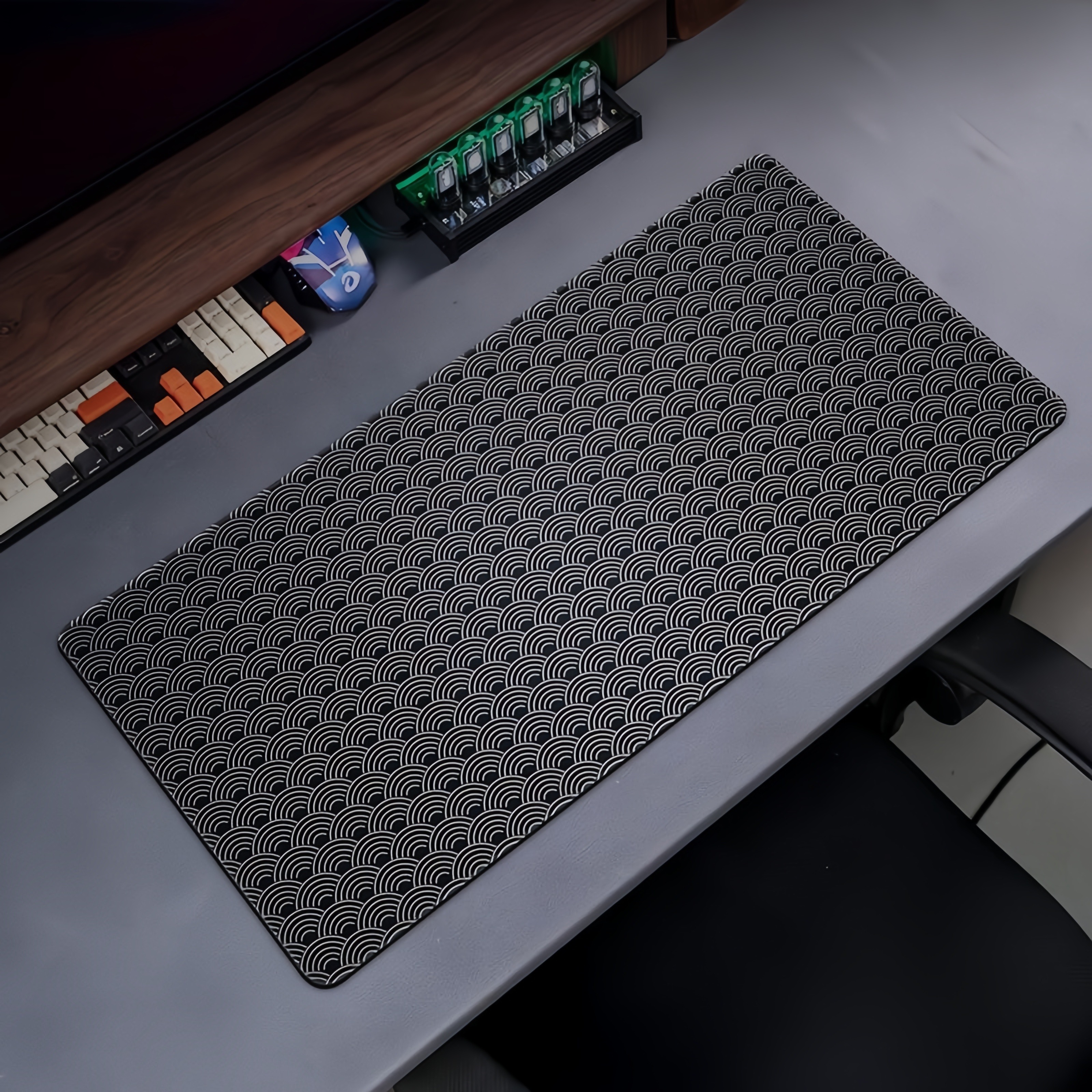 Zeus Plain Design Extended Mouse Mat / Mouse Pad For Gaming Office Mice ...