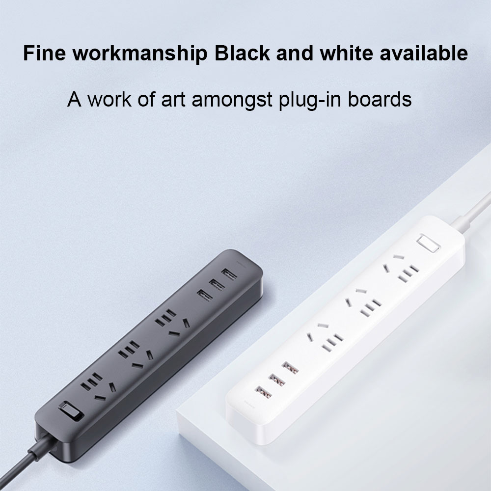 Xiaomi Mijia Power Strip 3 USB Ports 5V2A Smart Fast Charging Standard ...