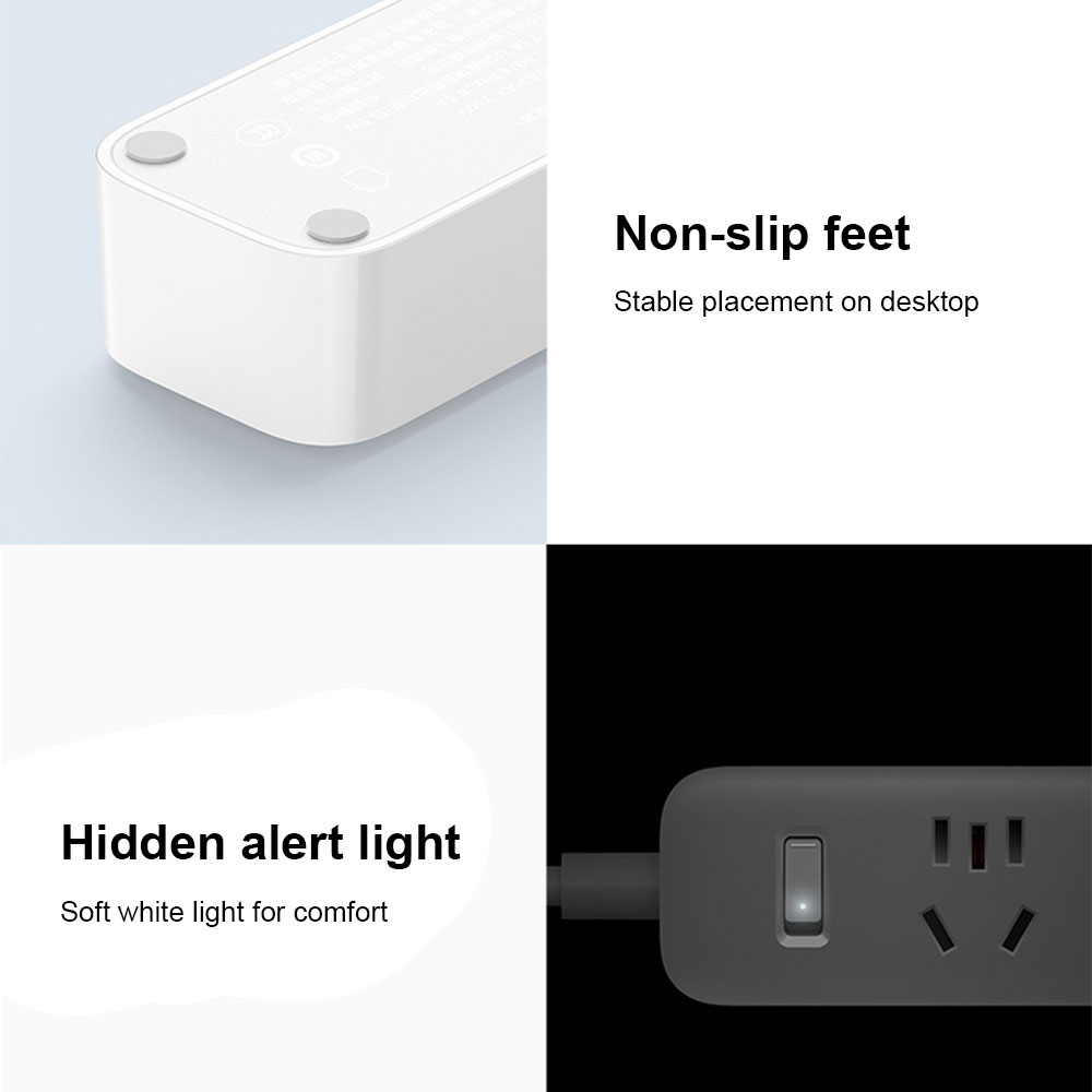 Xiaomi Mijia Power Strip 3 USB Ports 5V2A Smart Fast Charging Standard ...