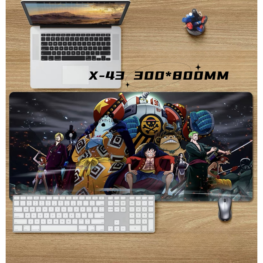 Zeus® x One Piece ( X-43) Extended Mouse Mat / Mouse Pad For Gaming ...
