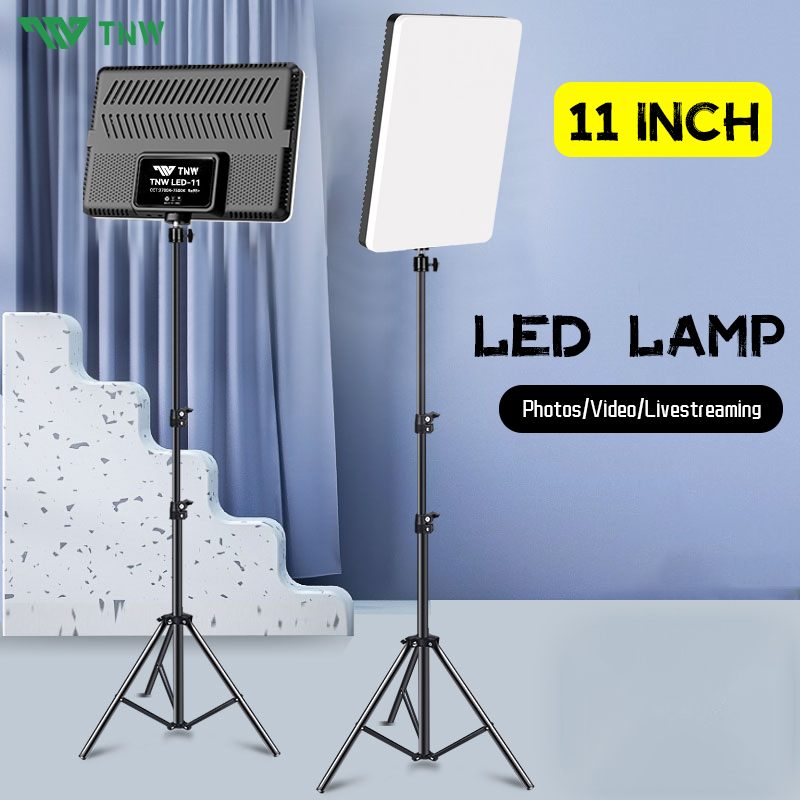 TNW 11 inch LED Video Panel Light Photography Lamp Studio Lighting With ...