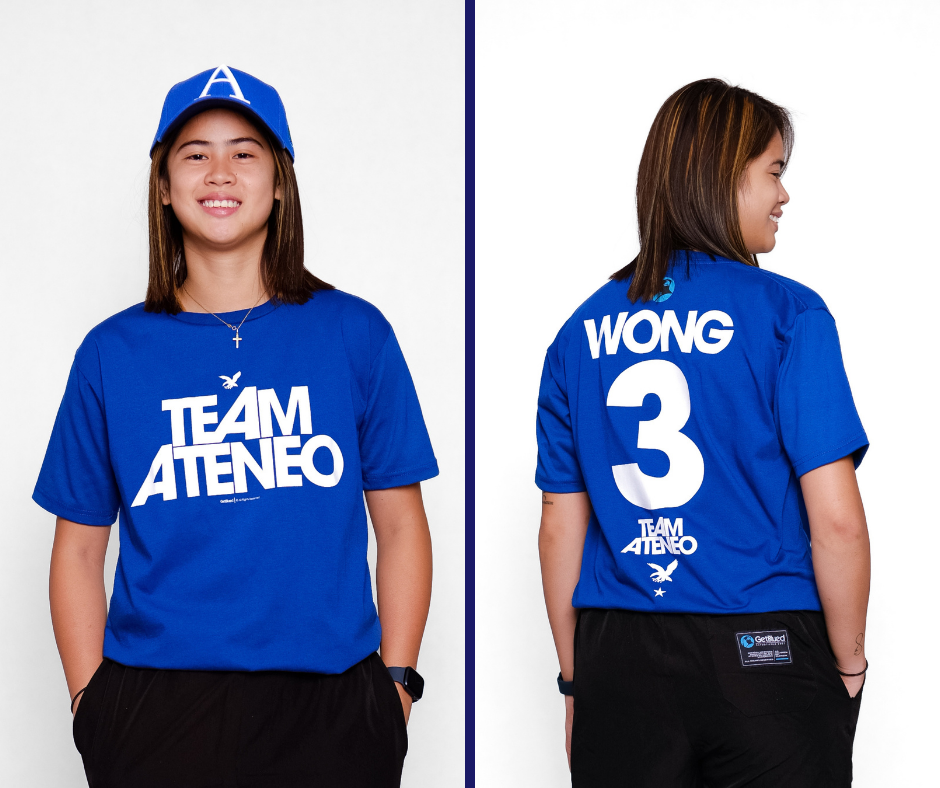 GetBlued Ateneo Volleyball Deanna Wong 3 Royal Blue T-Shirt For Men And ...