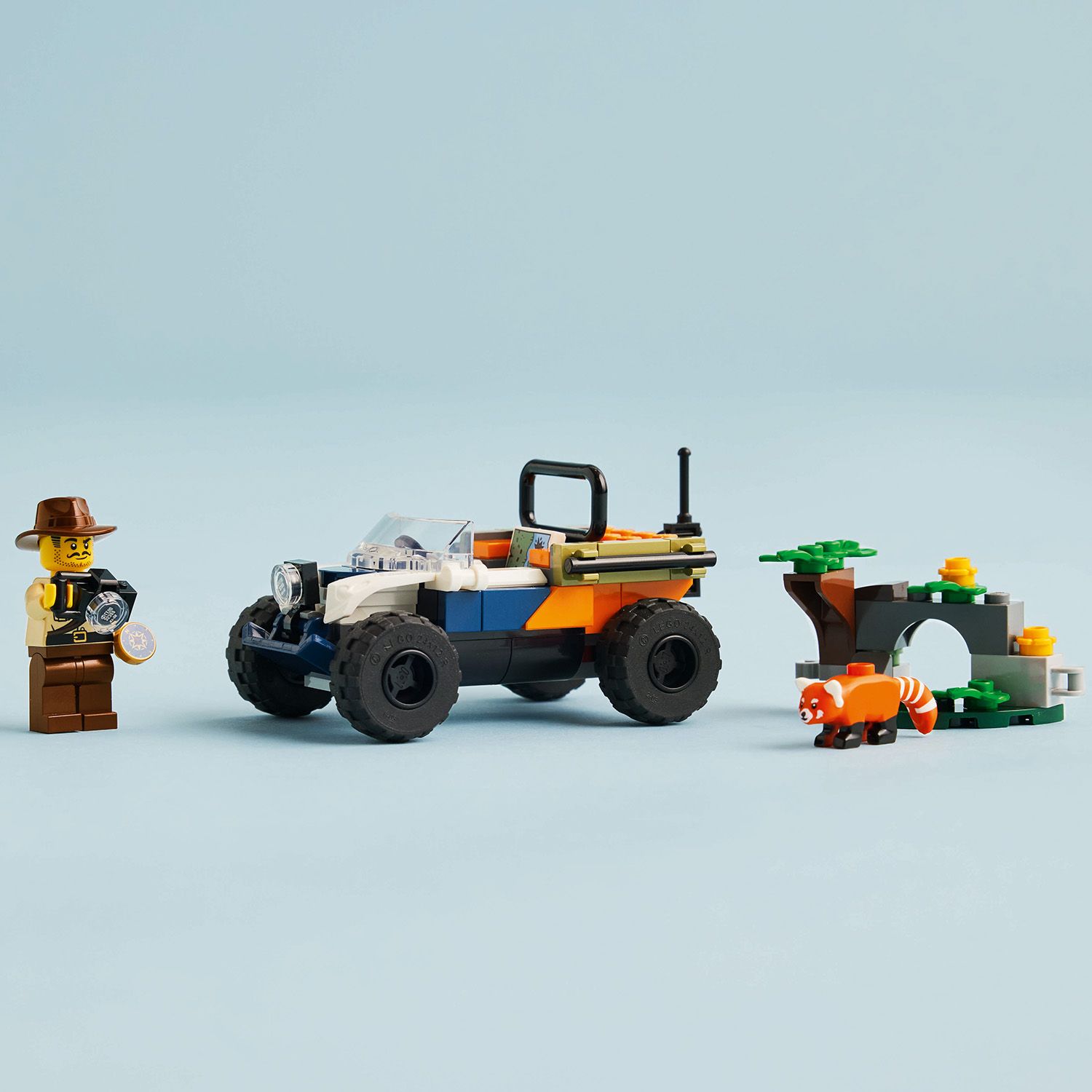 LEGO City 60424 Jungle Explorer ATV Red Panda Mission (92 Pieces ...