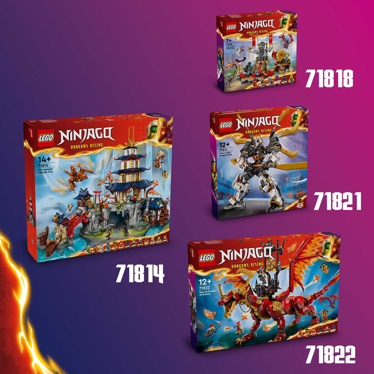 LEGO NINJAGO 71818 Tournament Battle Arena (659 Pieces) | Shopee ...