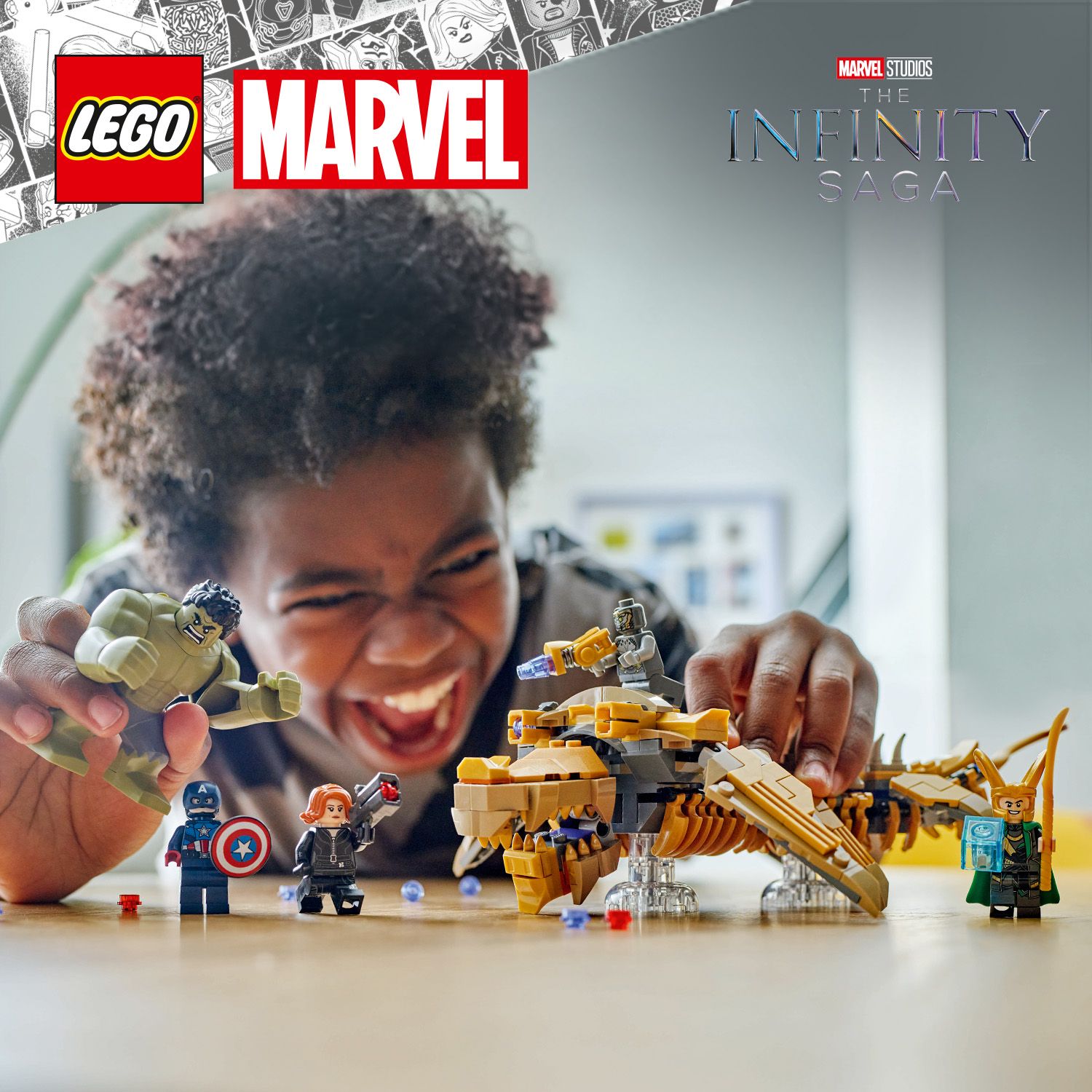 LEGO Super Heroes Marvel 76290 The Avengers vs. The Leviathan (347 ...