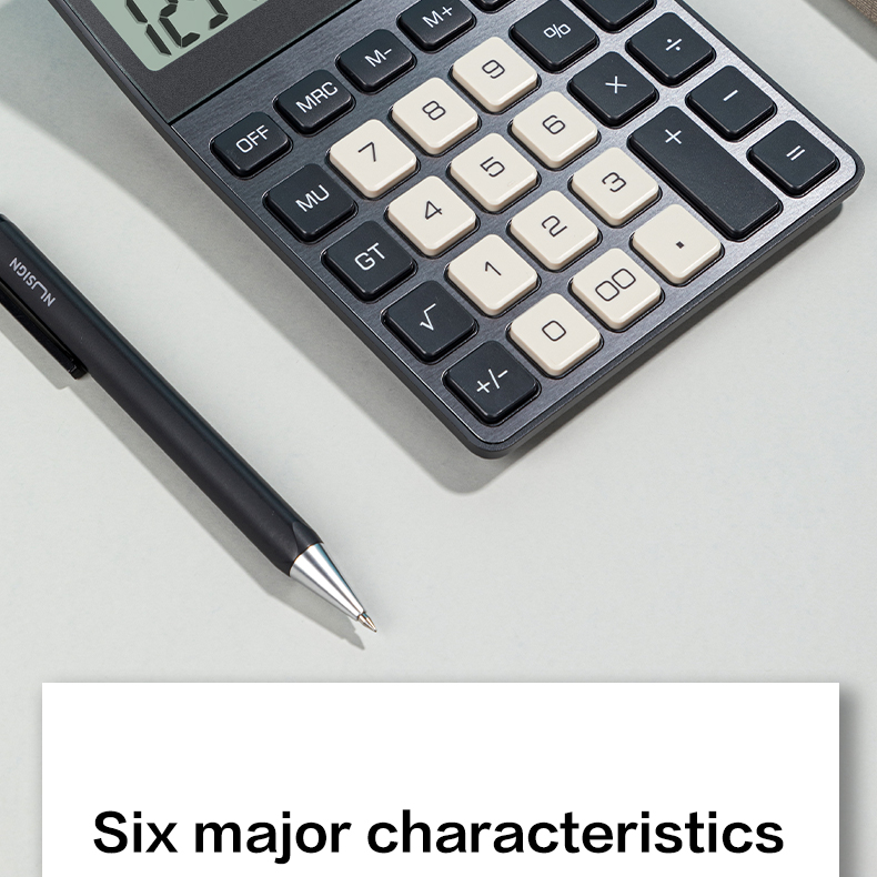 Deli 12 Digits Big Display Electronic Desktop Calculator Financial ...