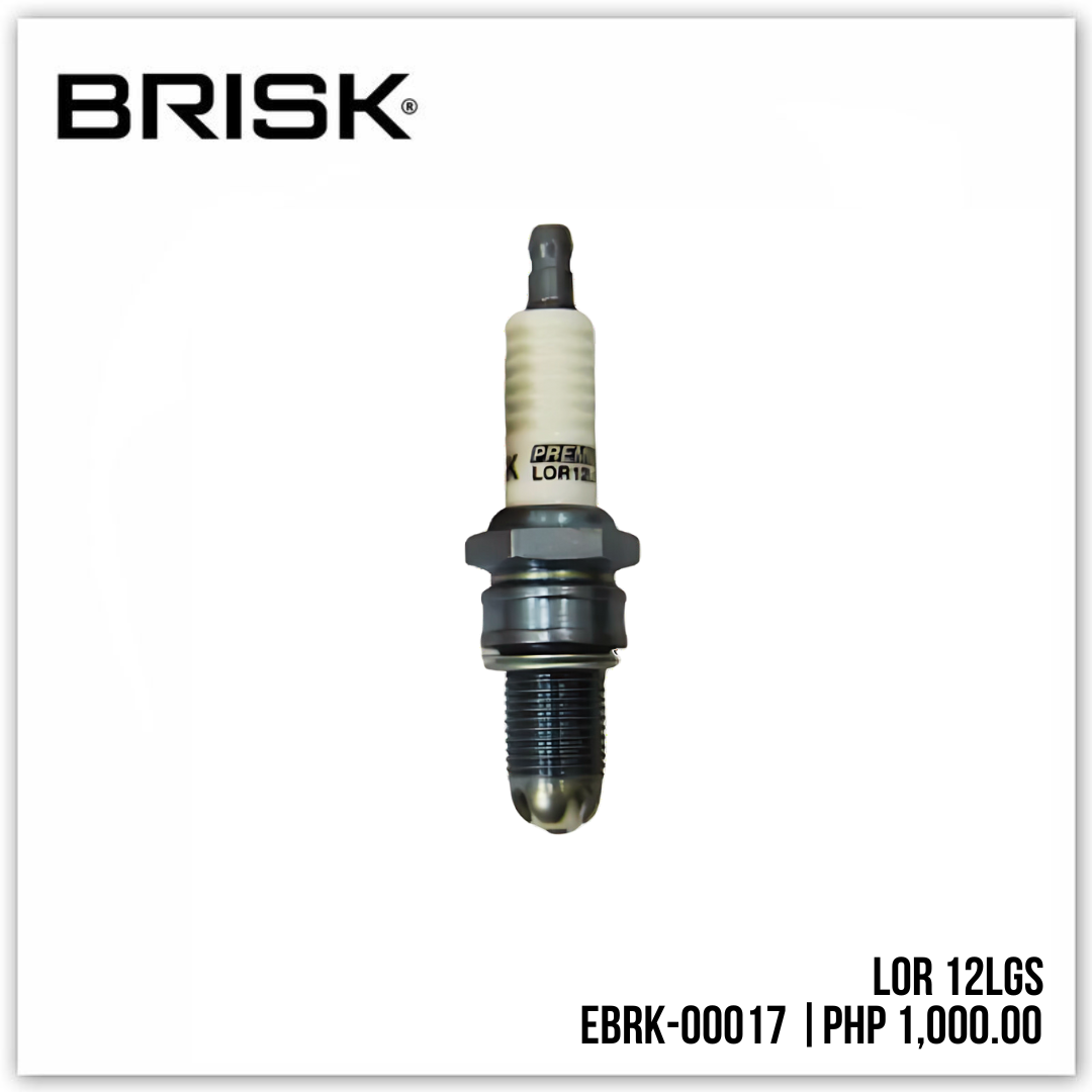 BRISK EBRK-00017 Premium Racing Spark Plug (LOR 12LGS) | Shopee Philippines