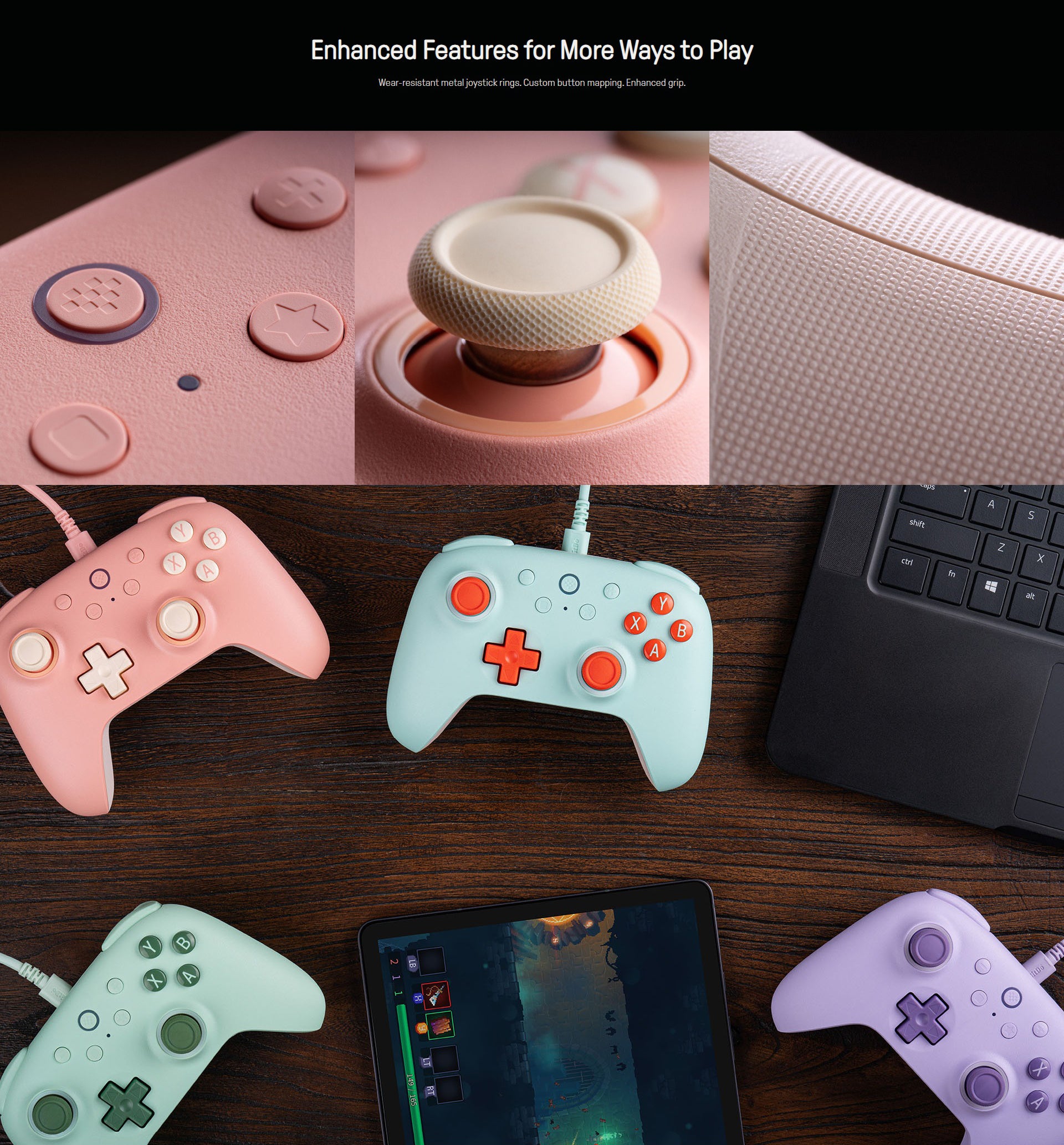 8Bitdo Ultimate 2C Wired Controller for Windows/ Android/ Raspberry Pi ...