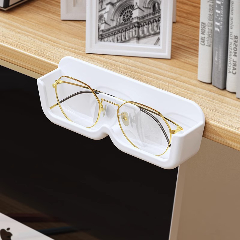 Universal Perforation-Free Plastic Glasses Storage Rack Wall-Mounted ...