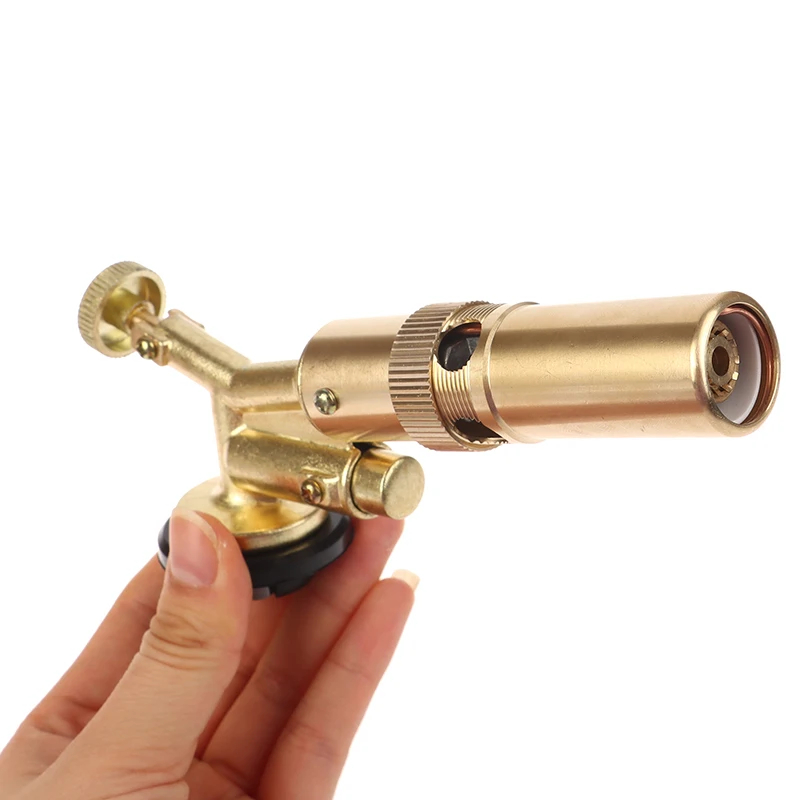Heat Flame Gun Blue Torch Copper Welding Nozzle Bronze Brazing Blow ...