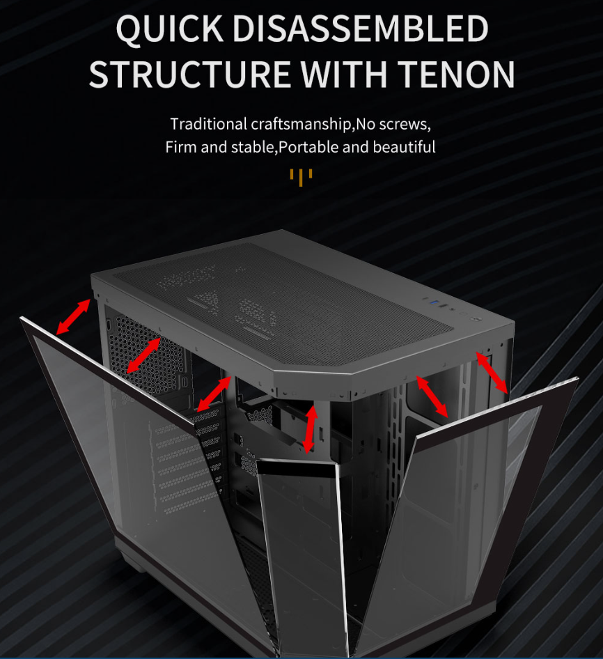 Itw | Acer Computer PC Case V950 Panoramic Room w/o Pillars Full View ...