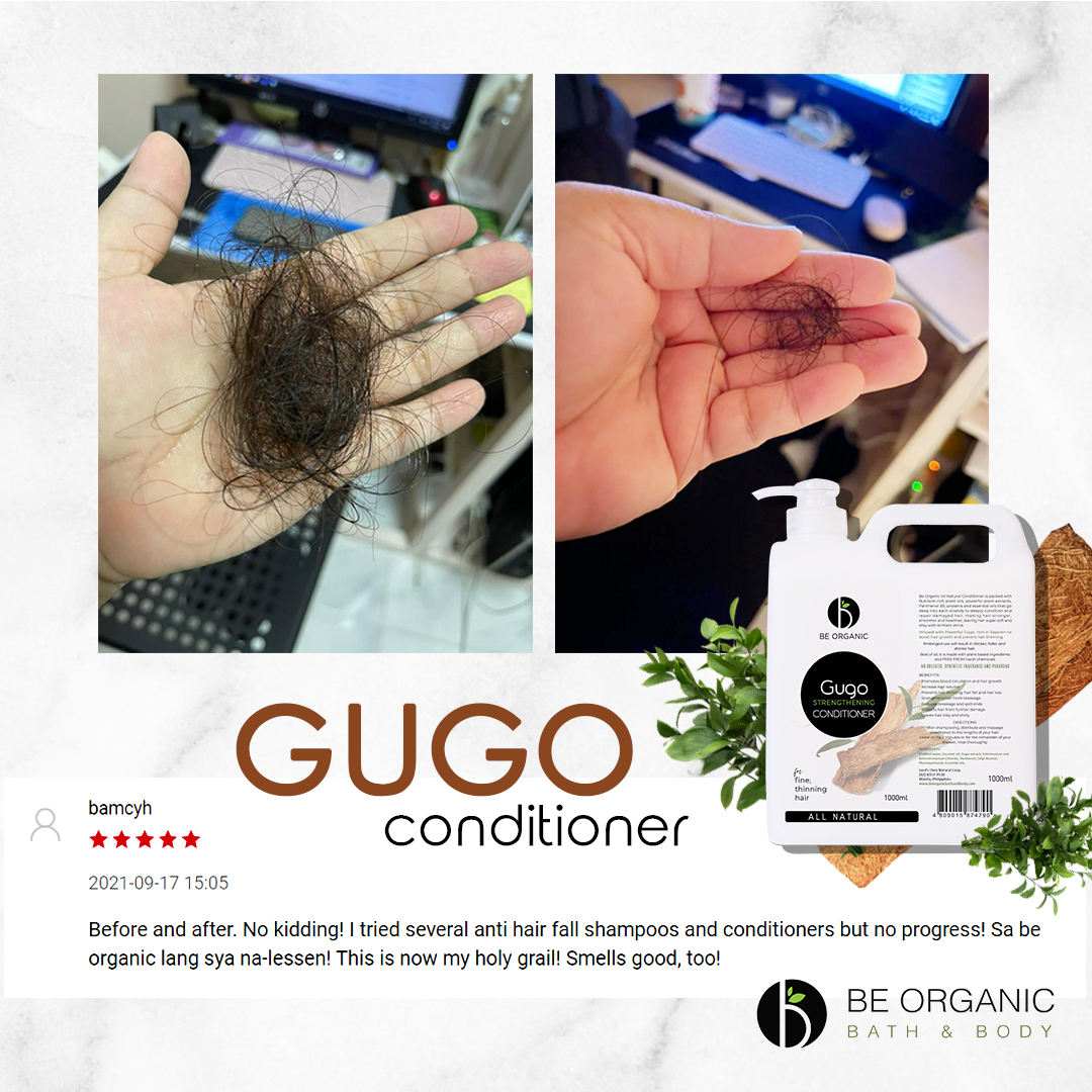 Be Organic All Natural Gugo Conditioner 1000ML | Shopee Philippines
