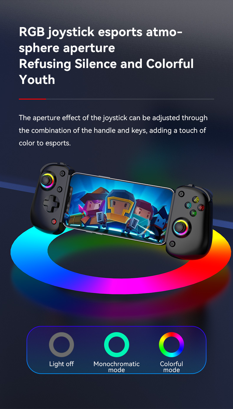 D8 Pro Bluetooth Multi-platform Support Wireless Gaming Controller with ...