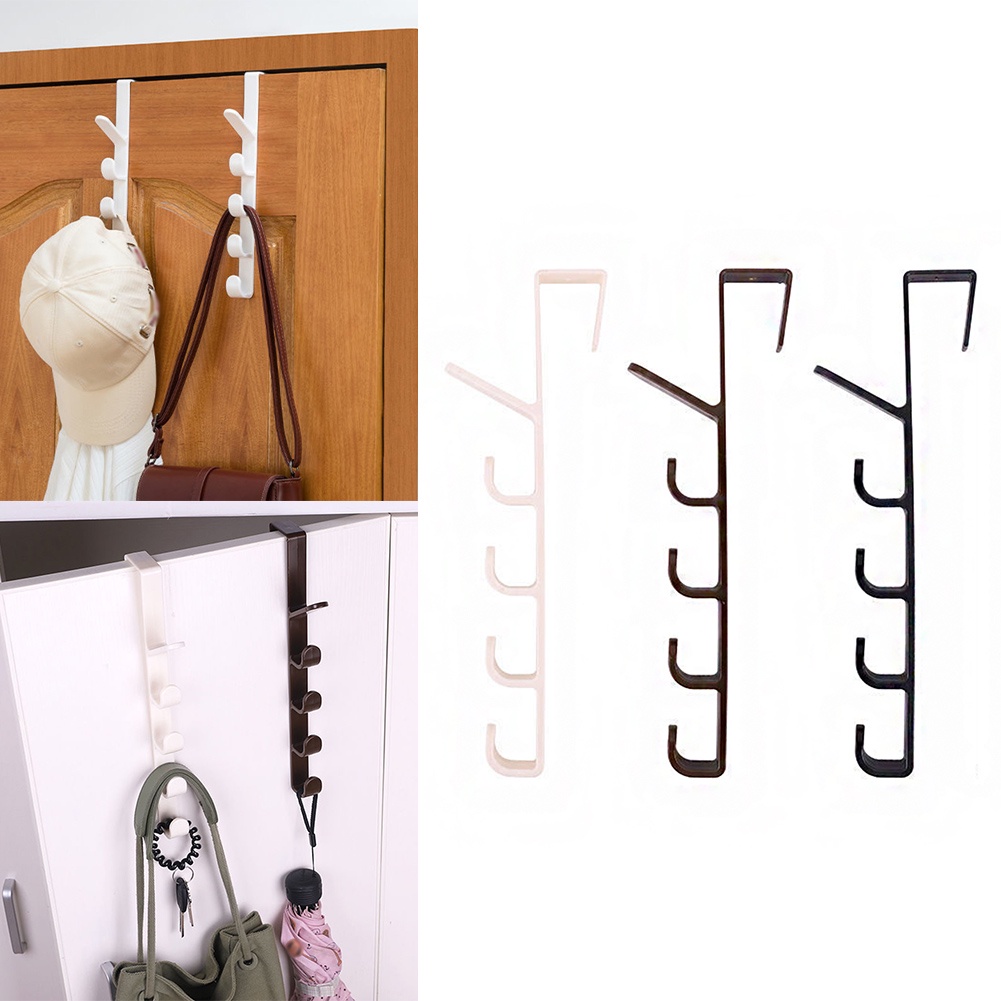 Multi-functional Seamless Five Segment Hooks Cloak Storage Hooks ...
