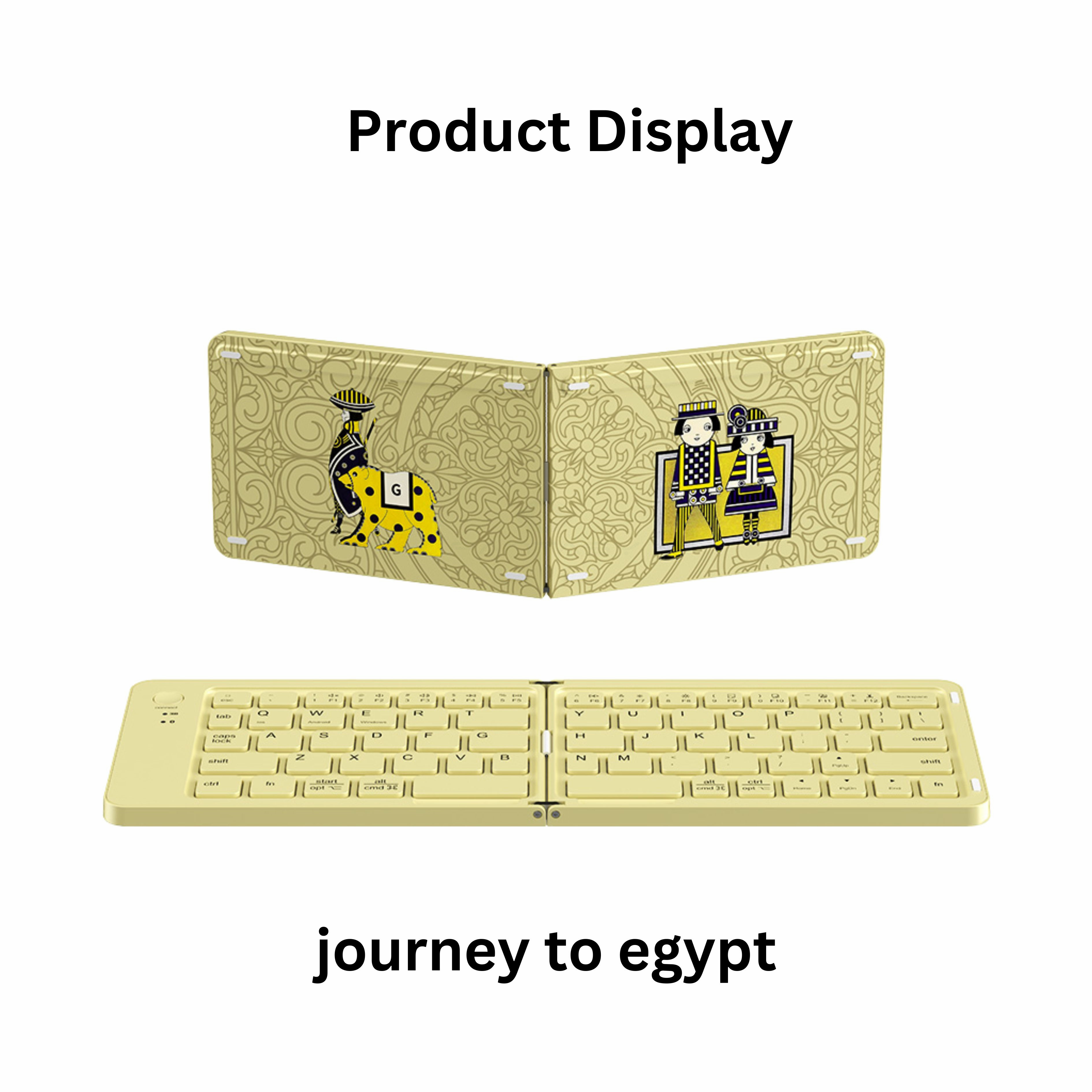 MOFII GEEZER Z1 Portable Bluetooth Folding Keyboard Compact Classic ...