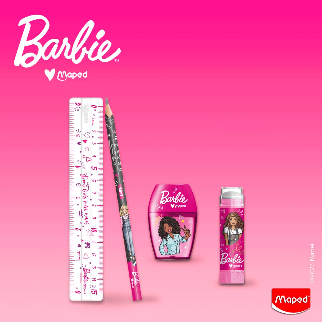 MAPED Barbie Writing Set | 4s | 981867 | Shopee Philippines