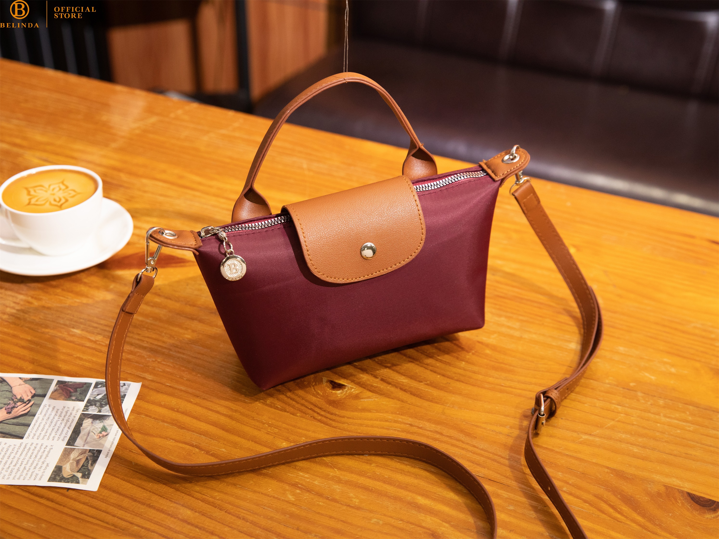 BELINDA Sling Bag For Woman PU Leather 2Way Korean Fashion Cute Mini ...