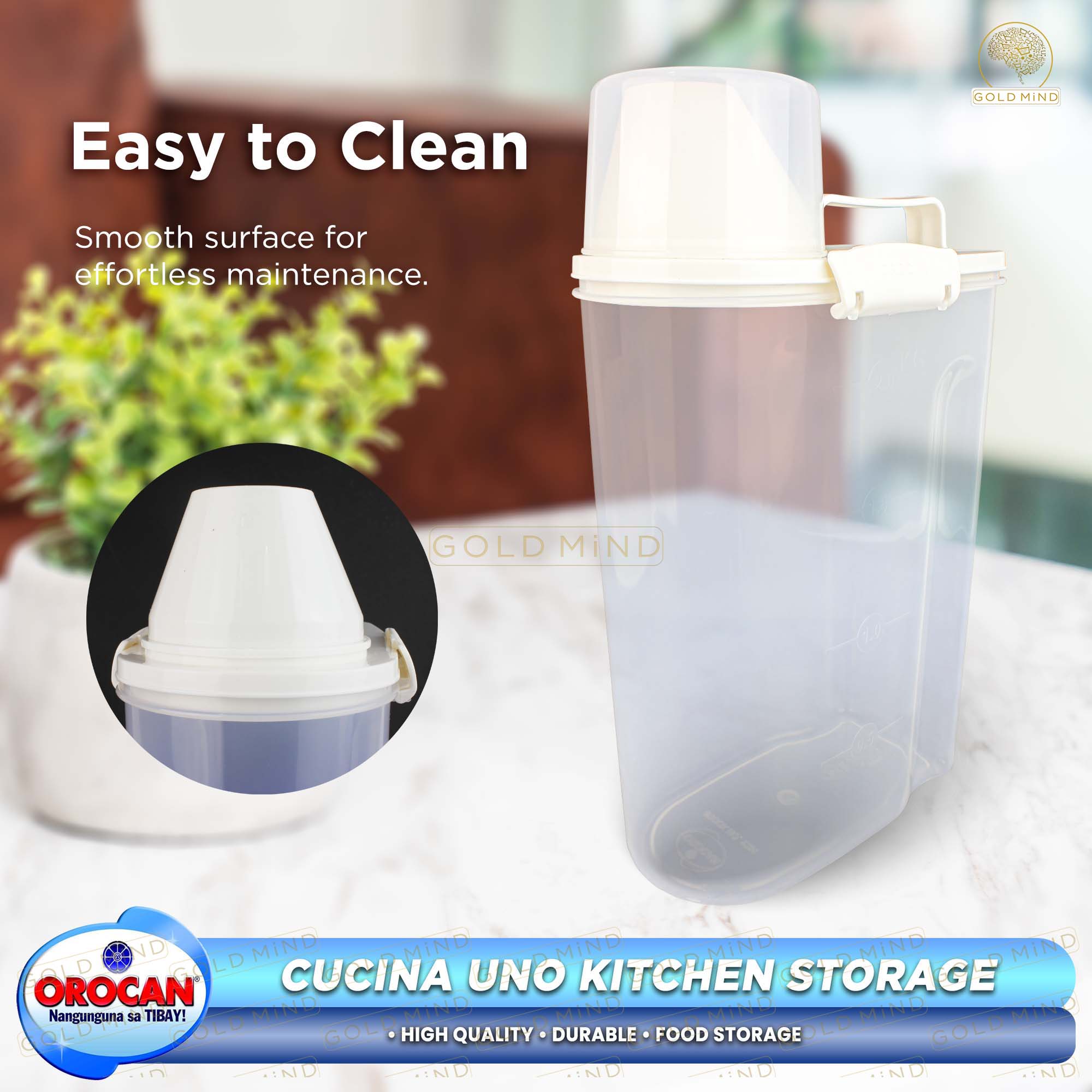 Orocan Cucina Uno Kitchen Storage 2kg | Shopee Philippines