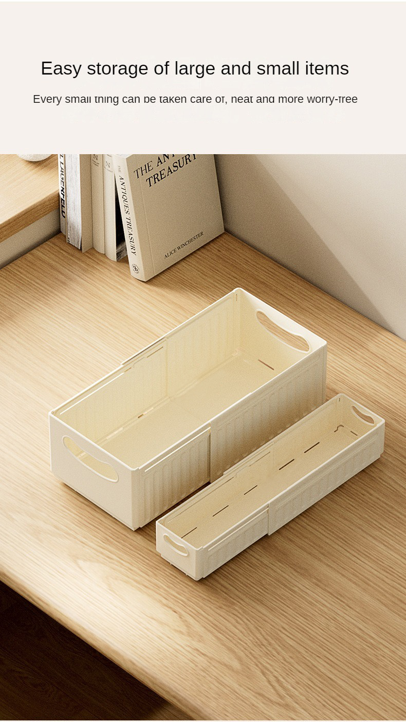 Retractable Extended Storage Box Stackable Drawer Clothing Cabinet ...