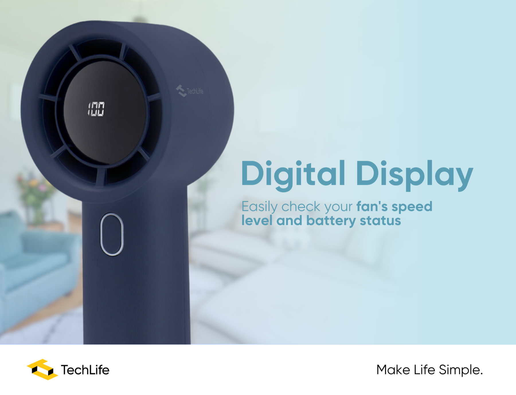 TechLife Handheld Fan 3 | Shopee Philippines