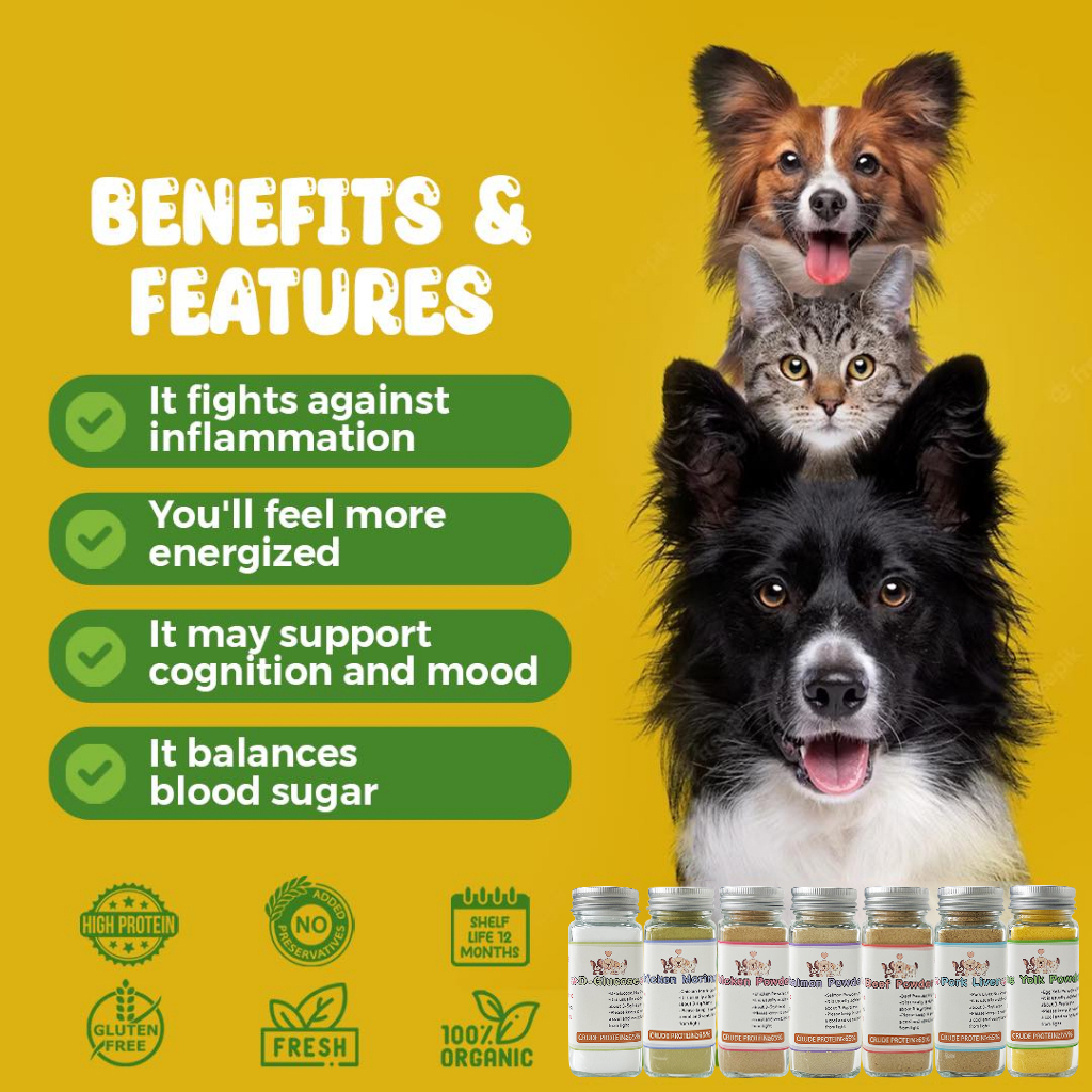 【Rock Bottom Price】Pet Appetite Booster Chicken Liver Powder for Dog ...