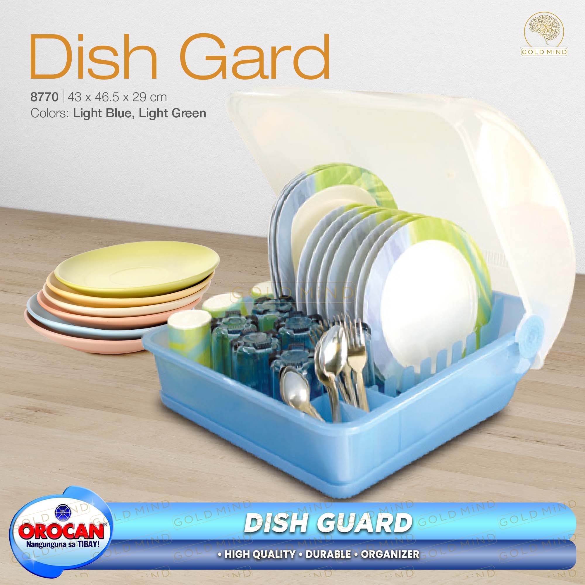 OROCAN Dish Gard / Kitchen Organizer / Dish Organizer | Shopee Philippines